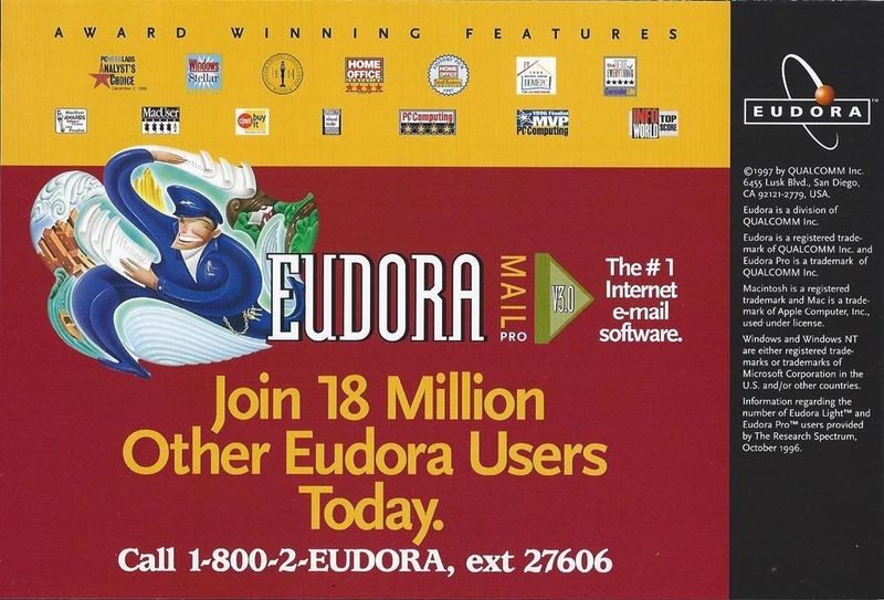 Eudora™电子邮件客户端源代码- CHM - 188金搏宝亚洲体育